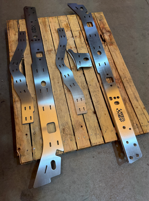 2020 - Present Jeep Gladiator Frame Reinforcement Plates – Red or Dead ...